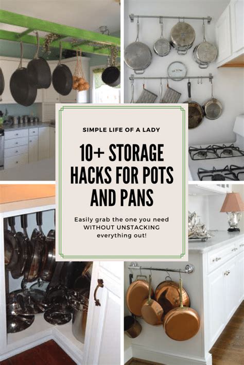 Simple Ways To Organize Pots And Pans Like A Pro