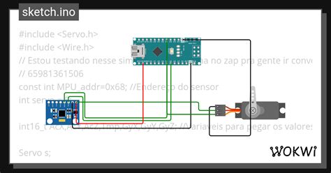 Mpu Servo Wokwi Esp32 Stm32 Arduino Simulator