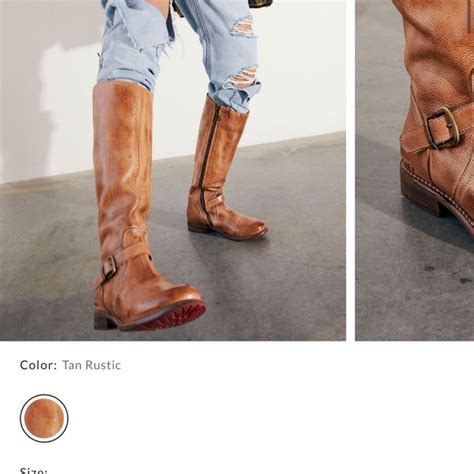 Bed Stu Shoes Bed Stu Tan Leather Womens Boots Poshmark
