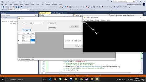 Sending The Value People Input In DataTable In C To Microcontroller Stack Overflow