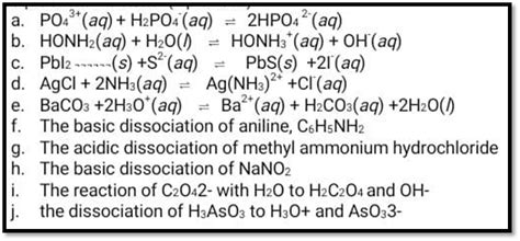 Write The Equilibrium Constant Expressions StudyX
