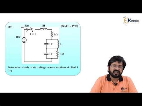 Numericals On Transients Part Transient Analysis GATE Electrical Circuit Theory Video