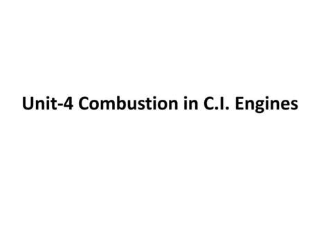 Ppt Of Fuel Injection System Pptx