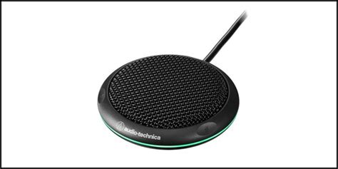 Audio Technica Intros Table Top Es964 Boundary Array Microphone Rave [pubs]
