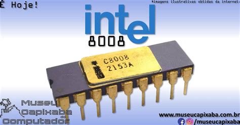 Intel 8008 Microprocessor 1972 First 8 Bit Processor By Intel
