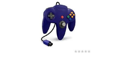 Tomee Wired N64 Controller Blue Do Nintendo 64 Przewodowy Gamepad