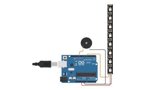 circuit design we wish you a merry christmas con arduino tinkercad