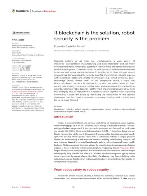 frontiers in blockchain 06 1181820 pdf computer security security