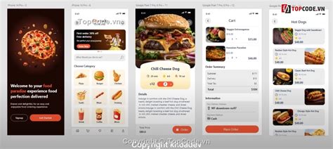 Source Code App Mobile ứng Dụng đặt Thức ăn Nhà Hàng Quán ăn Restaurant Order Food Kotlin Firebase