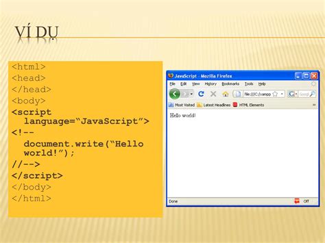 Ngôn ngữ JavaScript TaiLieuHay vn