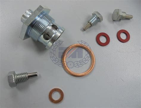 Andover Norton Magnetic Sump And Drain Plug Set With Washers For Engine