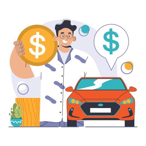 Amortization And Depreciation Set Calculating Vector Image