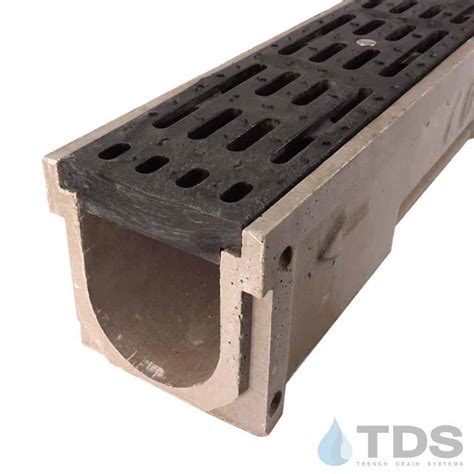 Polycast 600 Series Kit W Dg0675 Plastic Grate Load Class A Trench Drain