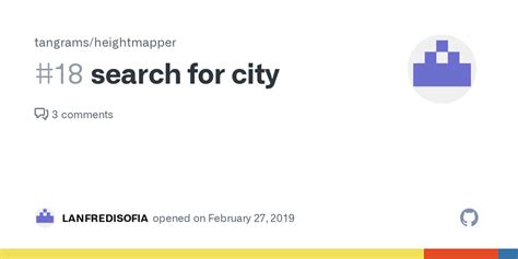 Search For City · Issue 18 · Tangrams Heightmapper · Github