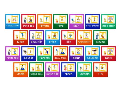 La Famille Simpson Tournez Les Cartes Flip Tiles