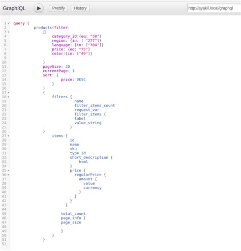 Magento2 How To Filter Product Collection With Default Graphql Products Query Magento Stack