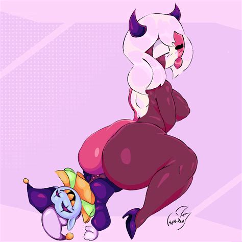 Rule 34 Ass Big Ass Big Woman Blush Couple Deltarune Demon Horns Friday Night Funkin Friday