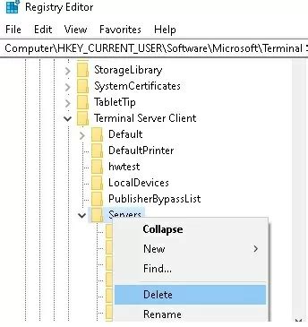 How To View And Clear RDP Connections History In Windows Windows OS Hub