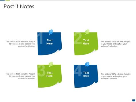 Post It Notes Project Management Training It Ppt Summary Template Presentation Graphics