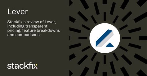 Lever Review And Pricing 2025