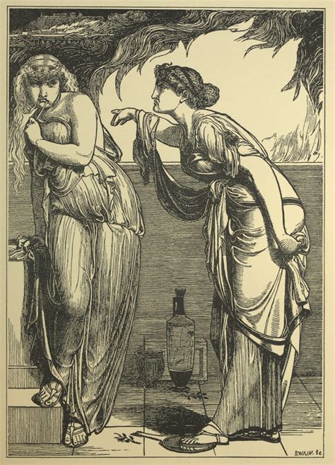 Cassandra And Helen Old Book Illustrations