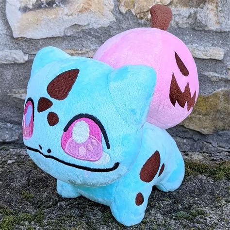Bulbasaur Plush Sewing Templates 8 Pcs Tutorial Included