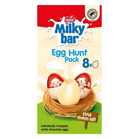 Nestle Milky Bar Easter Egg Hunt Pack 120g Pnp