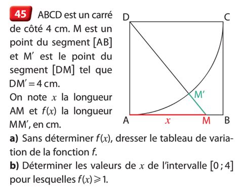 Exercice Ex 7 [exercices Variations De Fonction]