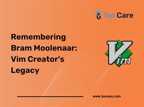 Remembering Bram Moolenaar Vim Creators Legacy