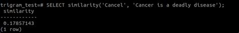 text search with trigrams in postgresql rently engineering blog