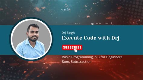 Basic Programming In C Sum Substraction Multiplication Division