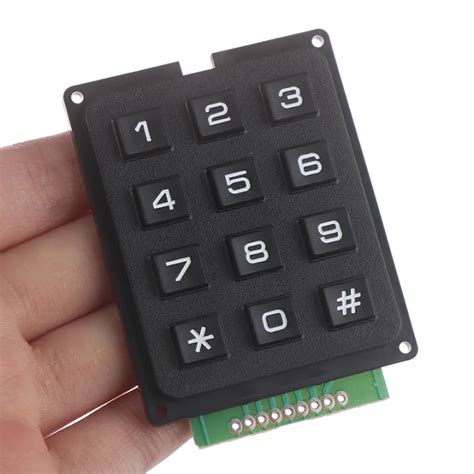 Key Membrane Switch Keypad X Matrix Keyboard Module Membrane Switch Keypad Lazada Co Th