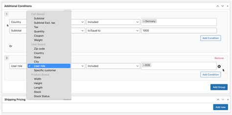 Weight Based Shipping Documentation Woocommerce