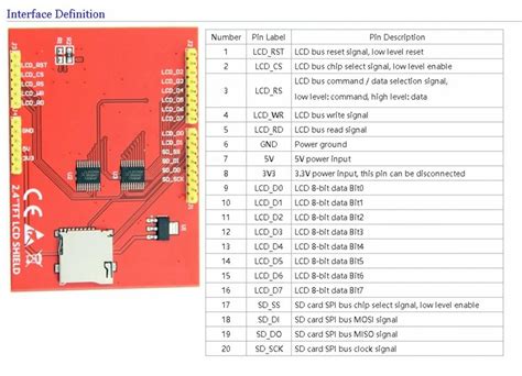 2 4 inch touch screen tft display shield for arduino uno mega at rs 425