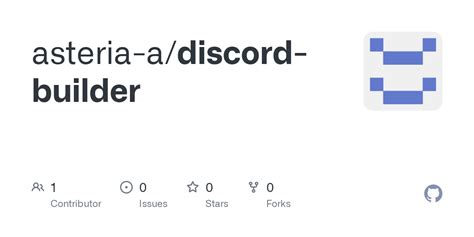 Github Asteria Adiscord Builder