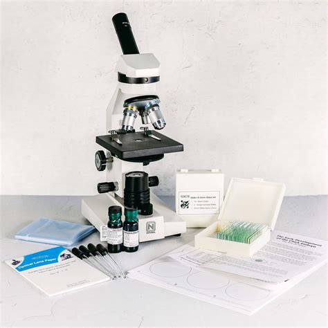 Biology Microscope And Complete Slide Set Apologia