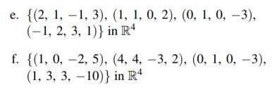 Solved Exercise Use Theorem To Determine If The Chegg Com