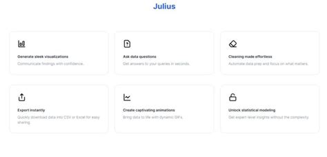 Julius Ai Tool