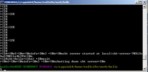 No Colour Terminal Output Or Super Shell By Default With Zsh And Sbt 1