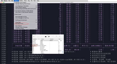 org mode的表格中怎么定义公式的作用范围 org mode emacs china