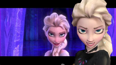 Elsa S Sexy Face By Games Anjalea Mmd On Deviantart