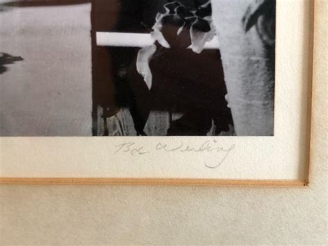 Robert Werling B 1946 Signed Print Portrait Of Photographer Imogen