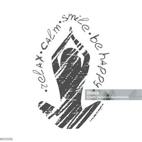 연꽃 요가 포즈에 앉아 고립 된 여성 실루엣 웹 사이트 디자인 로고 앱 Ui를 위한 스케치 스타일로 요가 포즈를 취하는 벡터 사인입니다 Eps10 건강한 생활방식에 대한