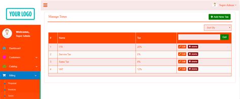 Php Invoice Script Free Invoice Billing Software