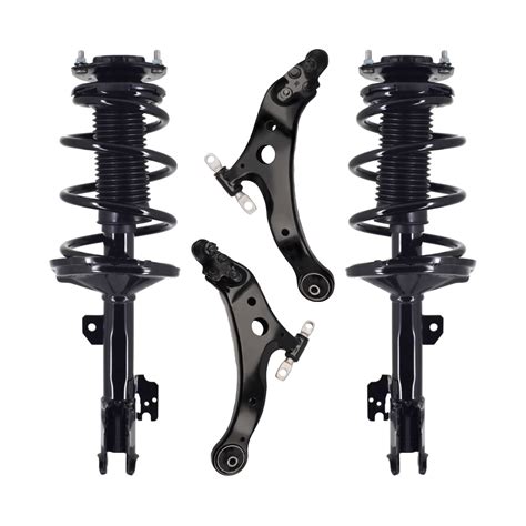 4 Front Lower Control Arm Ball Joint Quick Strut For 2006 2007 Toyota Highlander