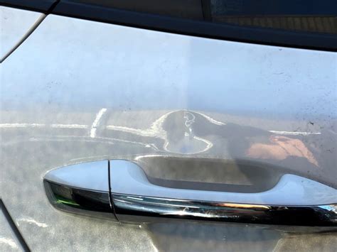 차문 찌그러짐 발생했을때 올바른 수리 방법복원도색 네이버 블로그