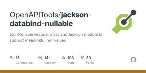 Github Openapitoolsjackson Databind Nullable Jsonnullable Wrapper