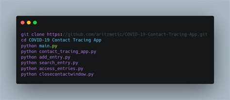 GitHub Aritzmetic COVID Contact Tracing App
