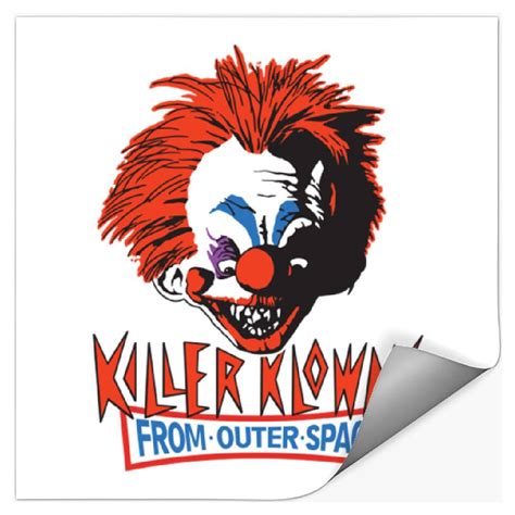 Killer Klowns Killer Klowns From Outer Space Stickers Sold By Lucy