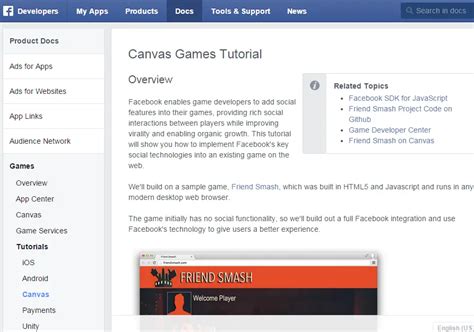 10 useful resources for facebook game creation